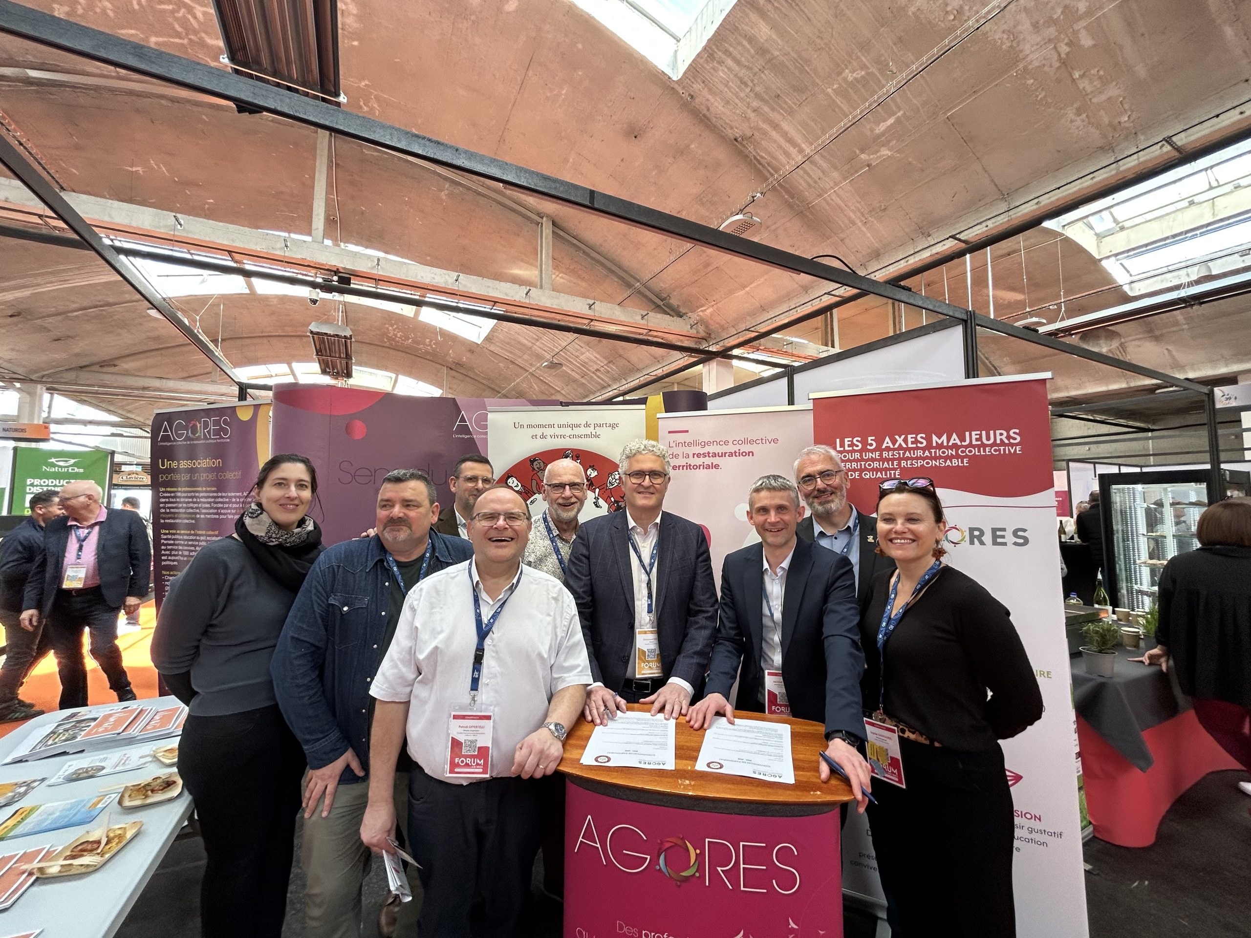 Agores signe un partenariat avec le Grand Repas - Restauration Collective